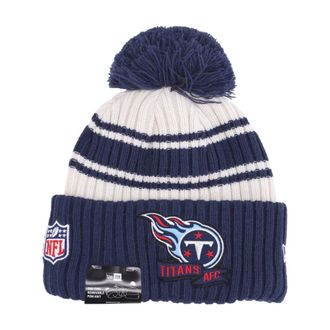 New Era Tennessee Titans Pom Pom Beanie Hat - - Accessories - Herren - Mehrfarbig - ONE SIZE