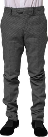 Bencivenga Kariierte Slimfit-Hose