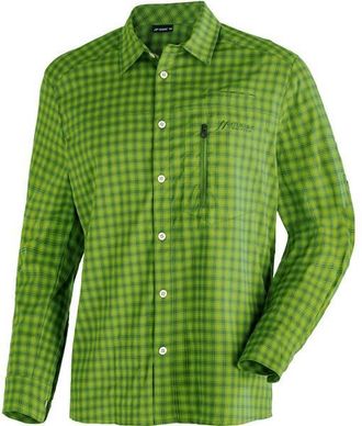 Maier Sports Herren Hemd Mats L/S He-Hemd 1/1 Arm el