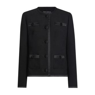 Dolce & Gabbana Light Jackets - - Jackets - Damen - Schwarzk - M