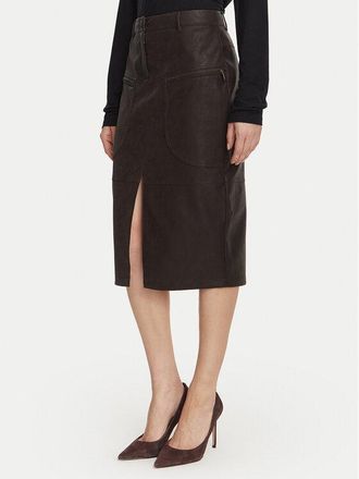 Liu Jo Rock aus Kunstleder WF6209 E1157 Braun Regular Fit