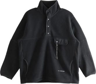 And Wander veste à boutons pression - Noir