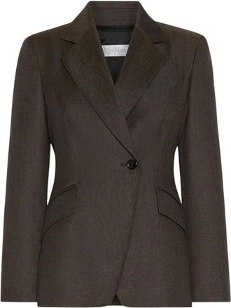 Max Mara Femme, Vestes, Brun, Taille: 42 FR Blazers