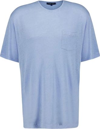 Frescobol Carioca t-shirt à détail de poche - Bleu