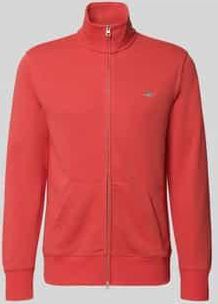 GANT Regular Fit Sweatjacke mit Stehkragen Modell Gield