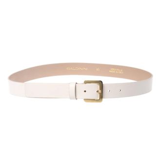 Baldinini Femme, Accessoires, Blanc, Taille: 95 CM Leather Belt