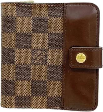 Louis Vuitton Portefeuille Vintage Pliable Pre-owned - Femme - Pre-owned - Brun - Taille: ONE Size