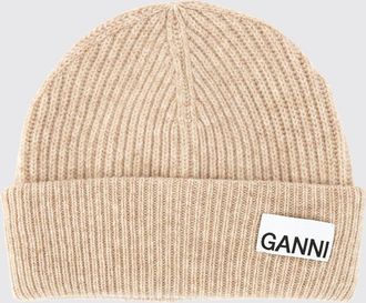 Ganni Chapeau Femme couleur Beige