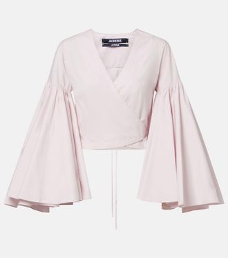Jacquemus Top cache-coeur Paysan en coton