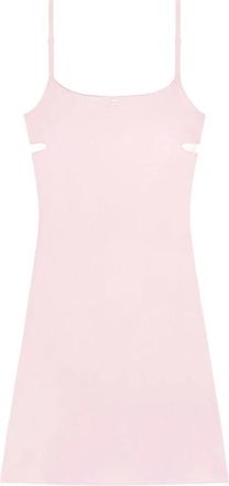 Courr&egrave;ges Femme, Robes, Rose, Taille: 36 FR Lingerie Silk Mini Dress