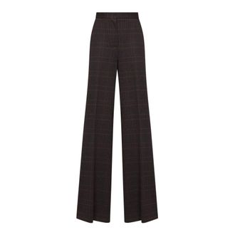 Max Mara Pantalon Mxmemiro - Femme - Pantalons - Brun - Taille: 40 FR