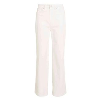 Tommy Jeans Femme, Jeans, Blanc, Taille: W28 L32 Wide Jeans