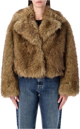 Stand Studio Stand Studio, Femme, Vestes, Beige, Taille: 34 FR Samara Jacket