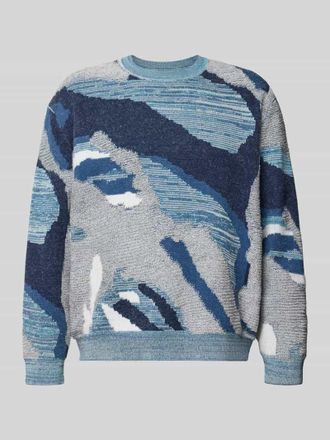Scotch & Soda Loose Fit Strickpullover im Allover-Look