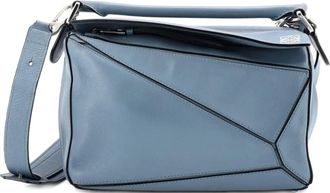 Loewe Puzzle Bag Leather Small satchel - Blau