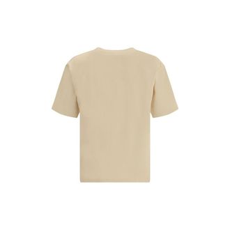 Valentino Mens Beige Cotton T-Shirt