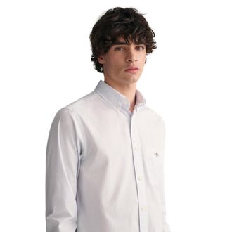 GANT Banker Hemd f&uuml;r Herren, Popelin (Blassblau)