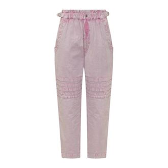 Isabel Marant Mellya High Waist Hose - - Trousers - Damen - Rosa - 2XS