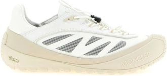 Moncler Homme, Chaussures, Blanc, Taille: 45 EU Trailgrip LP Suede & Nubuck Baskets