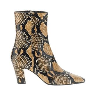 Aeyde Ankle Boot mit Spitze und Schlangenprint aus Leder - - Shoes - Damen - Mehrfarbig - 38 EU