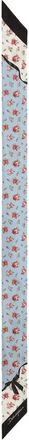 Dolce & Gabbana Femme, Accessoires, Bleu, Taille: ONE Size Silky Scarves