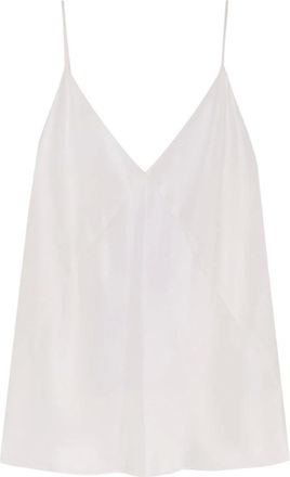 Max Mara Femme, Tops, Blanc, Taille: 38 FR Hauts sans manches