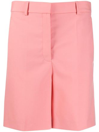 Stella McCartney short &agrave; taille haute - Rose