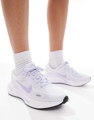 Nike Journey Run - Baskets - Blanc/lilas