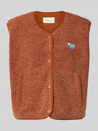 American Vintage Relaxed Fit Weste aus Teddyfell Modell Hoktown