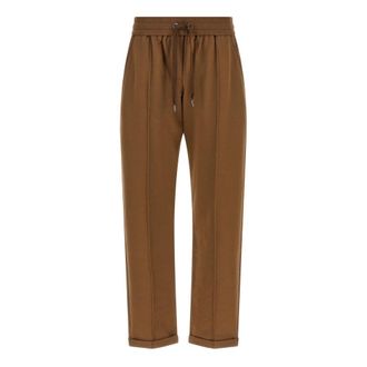Brunello Cucinelli Track Joggers - - Trousers - Damen - Braun - S