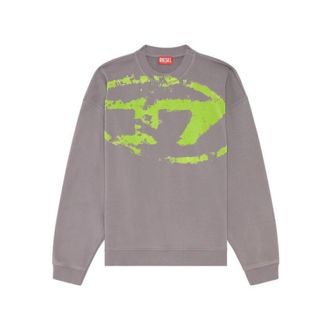 Diesel Stylische Sweatshirts & Hoodies f&uuml;r M&auml;nner - - Sweatshirts & Hoodies - Herren - Lila - S