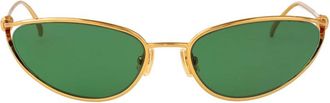 Bottega Veneta Stylische Sonnenbrille Bv1330S - - Accessories - Damen - Gelb - 57 MM