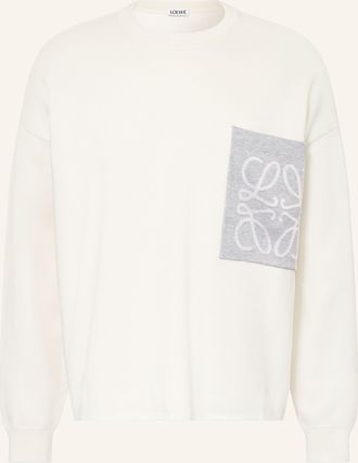 Loewe Pullover Anagram weiss