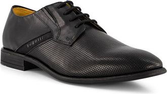 Bugatti Herren Derby schwarz Glattleder