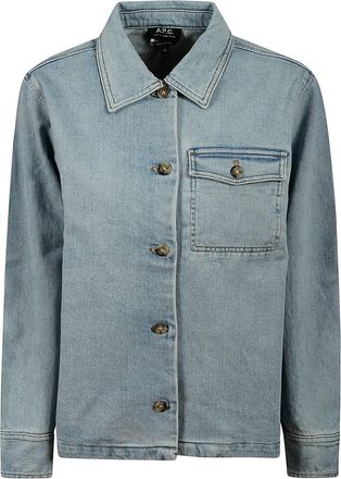 A.P.C. A. P.C. Weste - Jeansblau