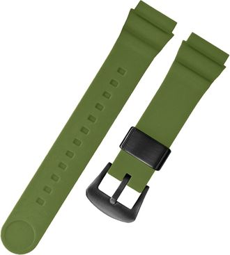 Generic F&uuml;r 5 Nr. Solararmband Herren Silikonkautschukarmband 22mm Sporttauchen in Dosen SNE537 SRPA83J1 Handgelenkband