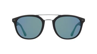 Columbia Unisex Adult Sunglasses C546SP FIRECAMP - Matte Black/Green Flash with Green Flash Mirror Lens