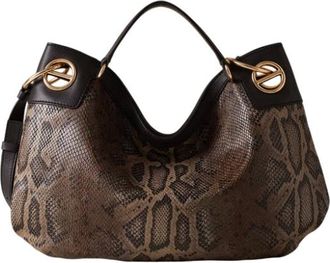 Borbonese Femme, Sacs, Brun, Taille: ONE Size London Handbag