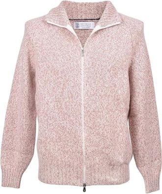 Brunello Cucinelli Homme, Pulls, Multicolore, Taille: L Cashmere SweaT-shirt