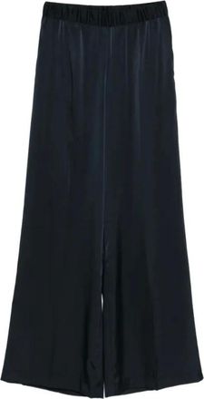 P.A.R.O.S.H. P.a.r.o.s.h., Femme, Pantalons, Bleu, Taille: 40 FR Wide Pantalons