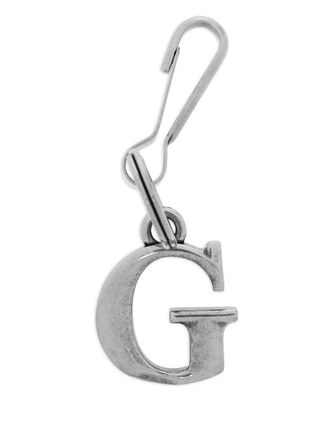 Balenciaga Schl&uuml;sselanh&auml;nger mit Initialen - Silber