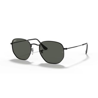 Ray-Ban unisex, Accessoires, Noir, Taille: ONE Size Hexagonal Flat Lenses