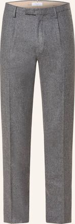 Boglioli Boglioli Flanell-Chino Slim Fit grau