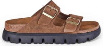 Birkenstock Femme, Chaussures, Brun, Taille: 37 EU Arizona Chunky Narrow Fit