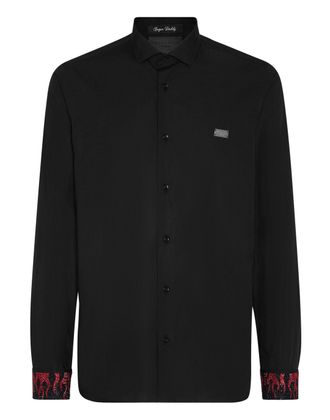 Philipp Plein Hemd Slim Fit Flame