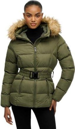 Superdry Fuji Belted Padded Jacket XS