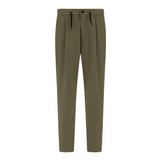 Herno Leichte- bequeme Stretch-Webhose - - Trousers - Herren - Gr&uuml;n - S