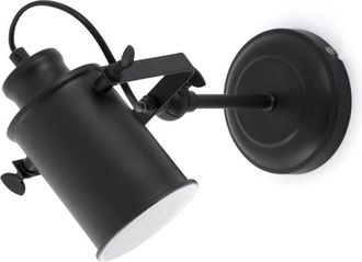 Faro Barcelona Faro Barcelona - Faro List - 1 Licht Innenverstellbarer Wandstrahler Schwarz, E27