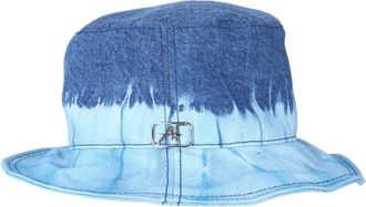 Alberta Ferretti 36010182_1342 Tie-Dye Cotton Bucket Hat - Blue
