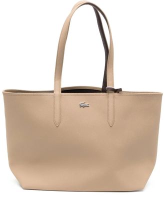 Lacoste sac cabas Anna à design réversible - Tons neutres